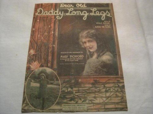 DADDY LONG LEGS NEVILLE FLEESON 1919 SHEET MUSIC FOLDER 461 SHEET MUSIC ...