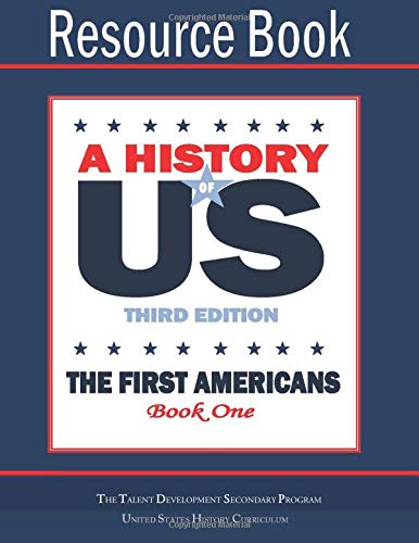 The First Americans Resource Book: Dangel, Susan, Garriott, Maria ...