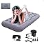 Amazon.com: Onirii Twin Air Mattress Bed with Built in Pump,16 Inches High Airbed Inflatable ...