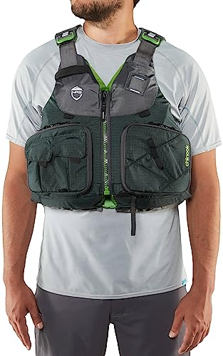 Snapklik.com : NRS Chinook Fishing Kayak Lifejacket
