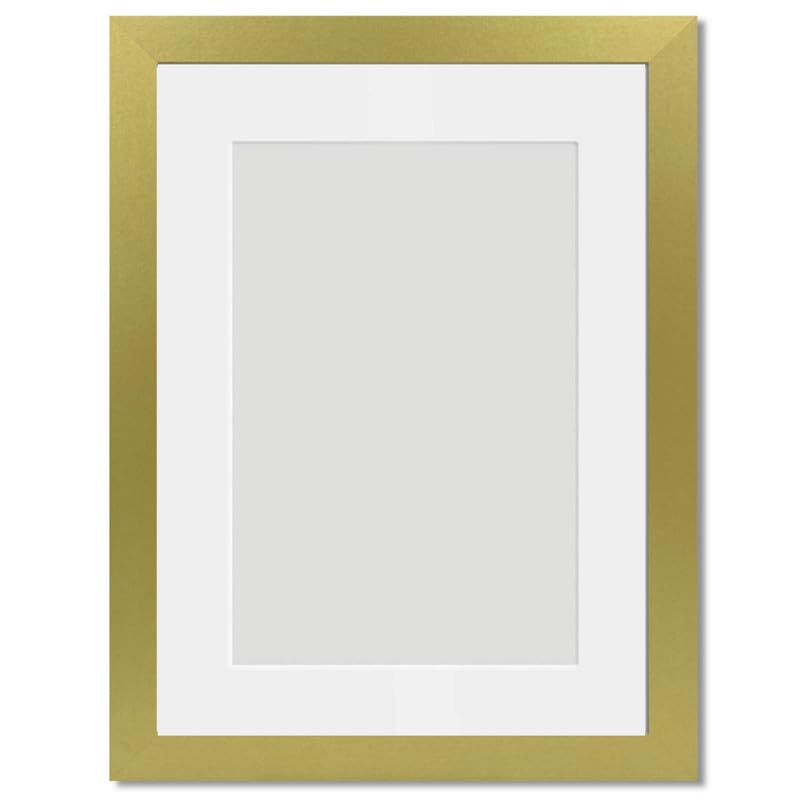 Alison Kingsgate Gold A4 Frame With Mount For A5 Size (14.8 x 21cm ...