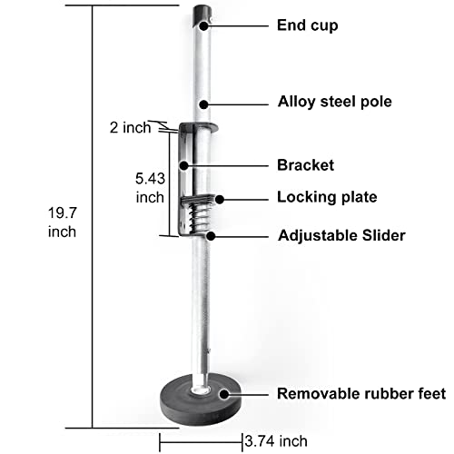 Snapklik.com : Adjustable Ladder Leveler 2 PCS, Extension Ladder ...
