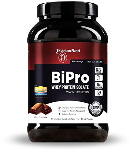 Nutrition Planet BiPro Whey Protein Isolate With Added DigeZyme ...
