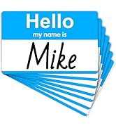 Amazon.com : 360 Pcs Name Tags Stickers, (3"x2") Hello My Name is ...