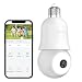 Amazon.com : TOAIOHO Light Bulb Security Cameras Wirless Outdoor Indoor ...