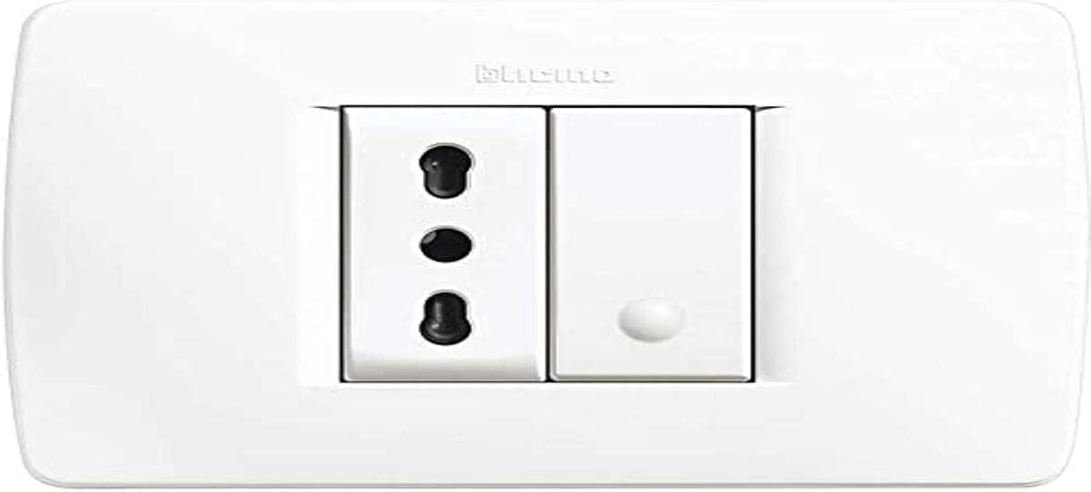 POLY POOL - PP6095X Placca Evolution Scatola 3 Moduli con Frutto ...