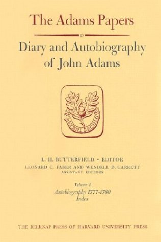 Amazon.com: Diary and Autobiography of John Adams (Adams Papers ...