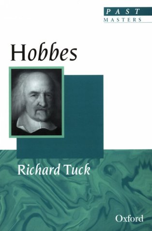 Hobbes (Past Masters S.): Amazon.co.uk: Tuck, Richard: 9780192876683: Books