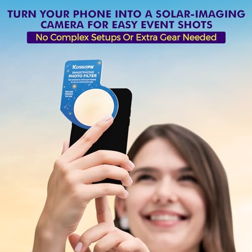 Snapklik.com : Solar Eclipse Glasses Imaging Enhancing Lens Filter For ...