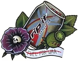 Amazon.com: Rip It Sticker 2,5" in - Energy Drink Decal - for Car ...