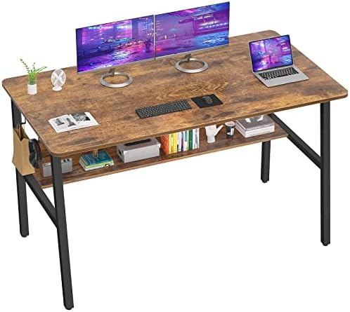 Buy Armocity 360° Rotating Desk with Outlets and USB Ports, Reversible ...