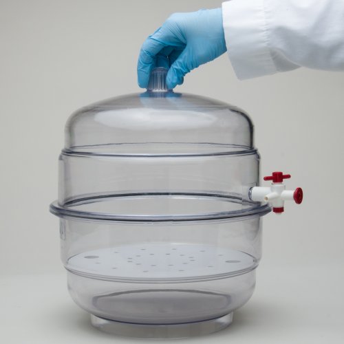 Snapklik.com : SP Bel-Art Space Saver Polycarbonate Vacuum Desiccator