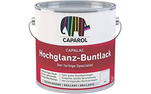 Buy Caparol Capalac alkyd resin high gloss coloured varnish 2.5 litres ...