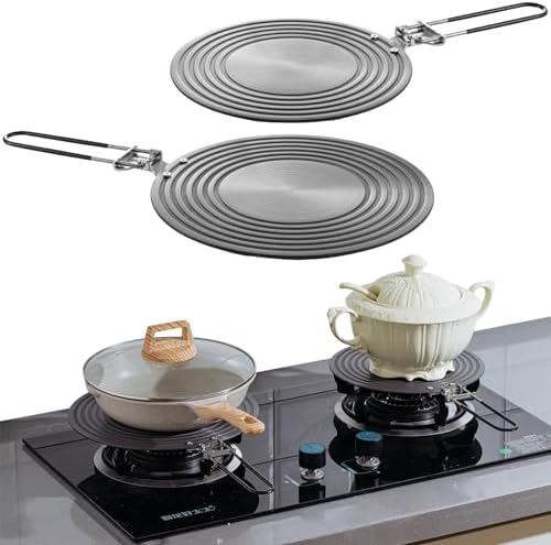 Amazon.com: Cast Iron Heat Diffuser for Gas Stove – 2 Sizes Included ...