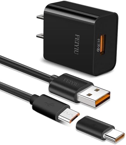 Amazon.com: USB Charger Charging Cable Cord [Micro-USB] Fast Charge for ...