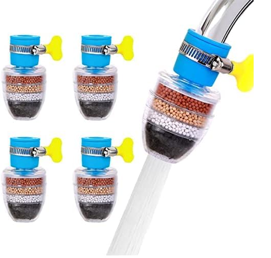 ROKTRY Tap Clean Purifier Filter Mini Tap Water Filter Activated Carbon ...