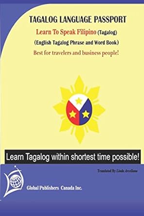 TAGALOG LANGUAGE PASSPORT: Learn Tagalog | Amazon.com.br