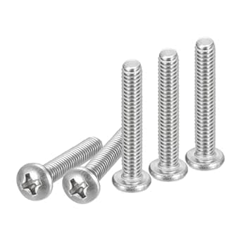 DTGN #8-32x1 Pan Head Machine Screws, 100Pcs 304 Stainless Steel, Phillips Drive, UNC Full ...