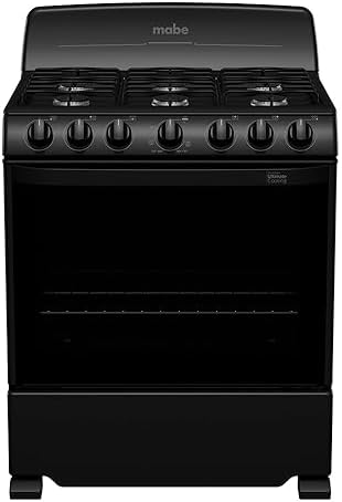 Mabe EM7641BAIN2 Estufa de Piso 76 cm, Color Negro : Amazon.com.mx ...