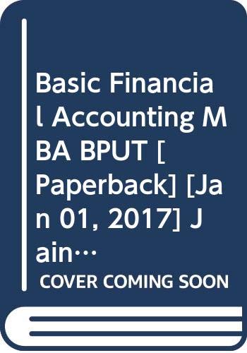 Basic Financial Accounting Mba Bput: Jain S.P., Narang K.L ...