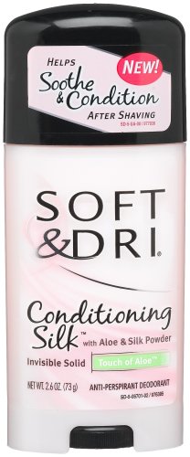 Amazon.com : Soft & DryiConditioning Silk Solid Anti-Perspirant ...