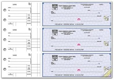 Amazon.com : 3 On A Page Counter Signature Checks : Office Products