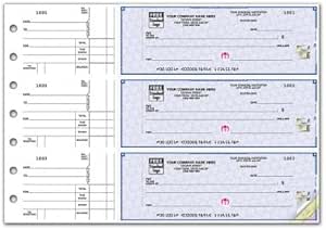 Amazon.com : 3 On A Page Counter Signature Checks : Office Products