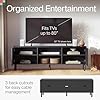 Amazon.com: Contemporary Fluted TV Stand - Media Console - 70 Inch ...