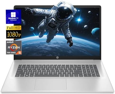 Amazon.com: HP 17.3 Inch Laptop Business and Students Laptops, 17 in ...