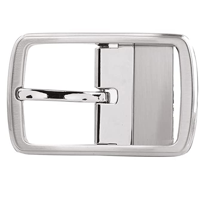 Buy LUXIQE 35 MM Nickle free Reversible Clamp Belt Buckle (Buckle only ...