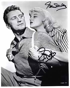 ACE IN THE HOLE (Kirk Douglas & Jan Sterling) 8x10 Cast Photo Signed In-Person at Amazon's ...