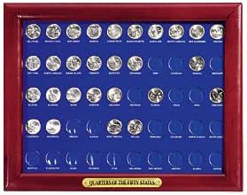 Amazon.com: The Home Marketplace State Quarter Display Case : Home ...