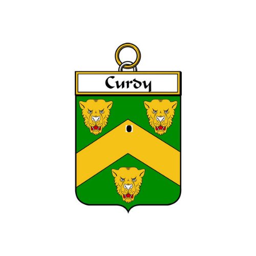 Amazon.com : Curdy or McCurdy Family Crest Coat of Arms Mouse Pad ...