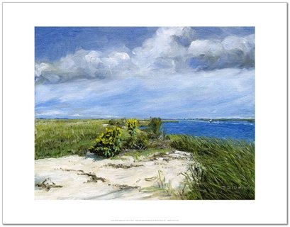 SMART ART - 'Hemlock Cove ' by Doug Zider - Fine Art Print 18x14 inches ...