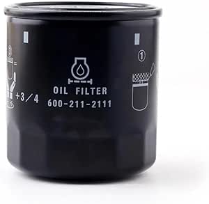 oil filter element 600-211-2111 Compatible with Komatsu PC60/110/130-7 ...