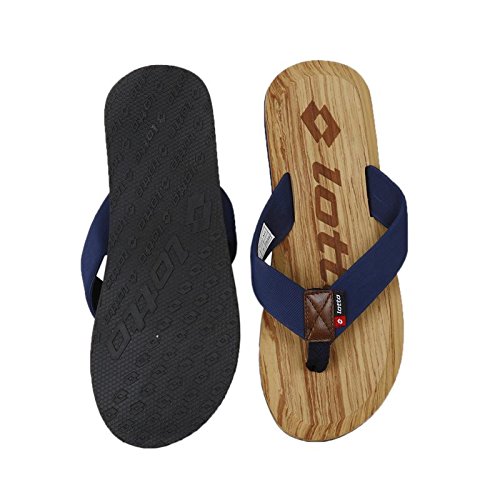 Buy Lotto Men Teak Brown Slippers Slippers 11 UK/India at Amazon.in