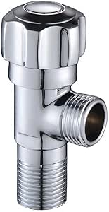 Copper Angle Valve Basin Kitchen Faucet Stop Valve Water Heater Toilet ...