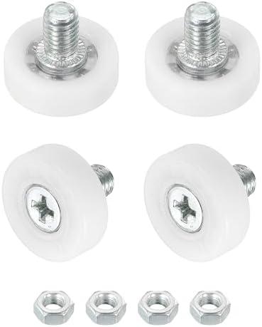 MECCANIXITY Drawer Rollers Nylon Cabinet Drawer Pulley Replacement ...