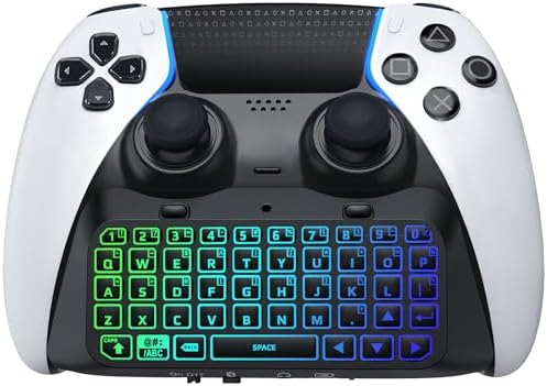 Amazon.com: TiMOVO RGB Backlight Keyboard for PS5 Edge Controller ...