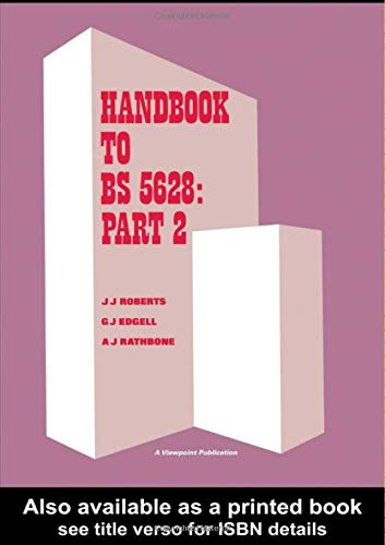 Handbook to BS 5628: Part 2: Structural use of reinforced and ...