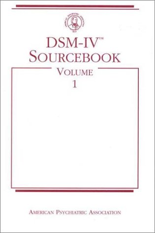 Dsm-IV Sourcebook (1): 9780890420706: Medicine & Health Science Books ...