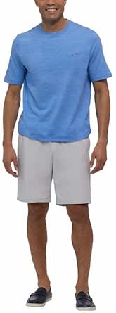 Greg Norman Men’s Pull-On Short (Gray,Large) at Amazon Men’s Clothing store