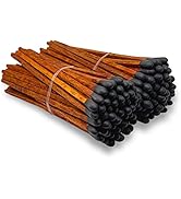 Amazon.com: 2" Brown Stick Black Tip Espresso Style Safety Matches ...