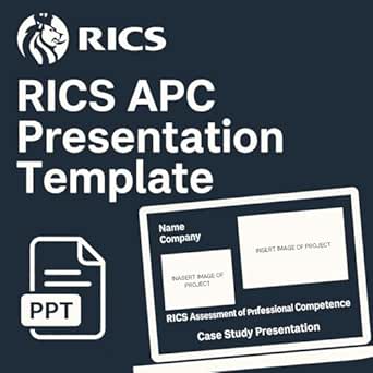 RICS Presentation Template | Editable PowerPoint for APC final ...