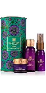 SPA CEYLON Sleep Intense Wellness Trio Set | Intensive Spa Essentials ...