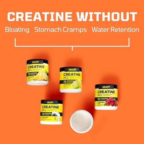 Snapklik.com : CON-CRET Creatine HCl Powder Supports Muscle, Cognitive ...