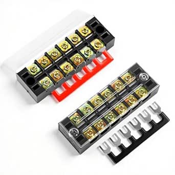 Serplex® 6-position Terminal Block Kit, 35A Terminal Block with Lid ...