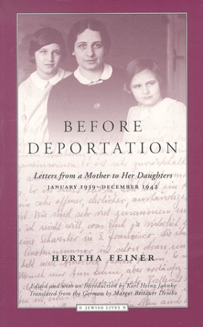 Before Deportation: Letters from a Mother to Her Daughters, January ...