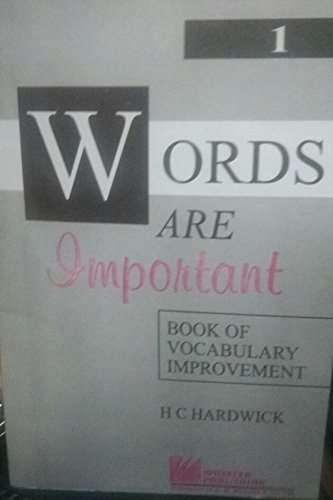 Buy Words Are Important Book Online at Low Prices in India | Words Are ...