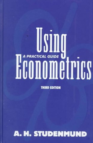 Using Econometrics: A Practical Guide (3rd Edition): 9780673524867 ...